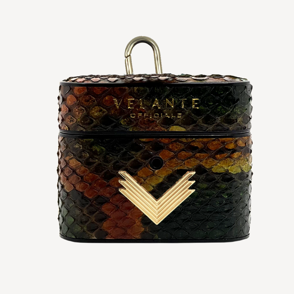 Husa AirPods 3, Piele Piton – VELANTE Officiale®